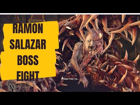 Ramon Salazar Boss Fight Resident Evil 4 - YouTube