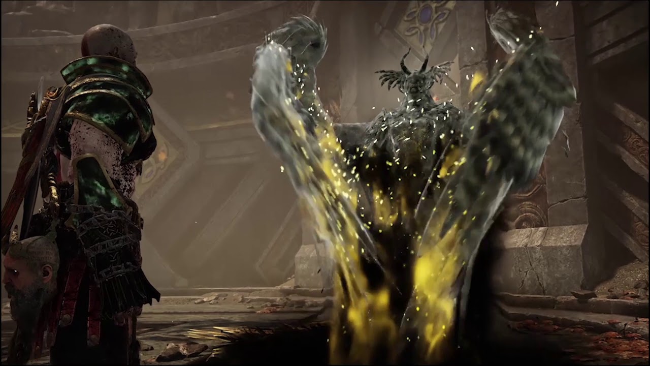 God of War valkyrie GUNNR PS4 Full HD 1080p - YouTube
