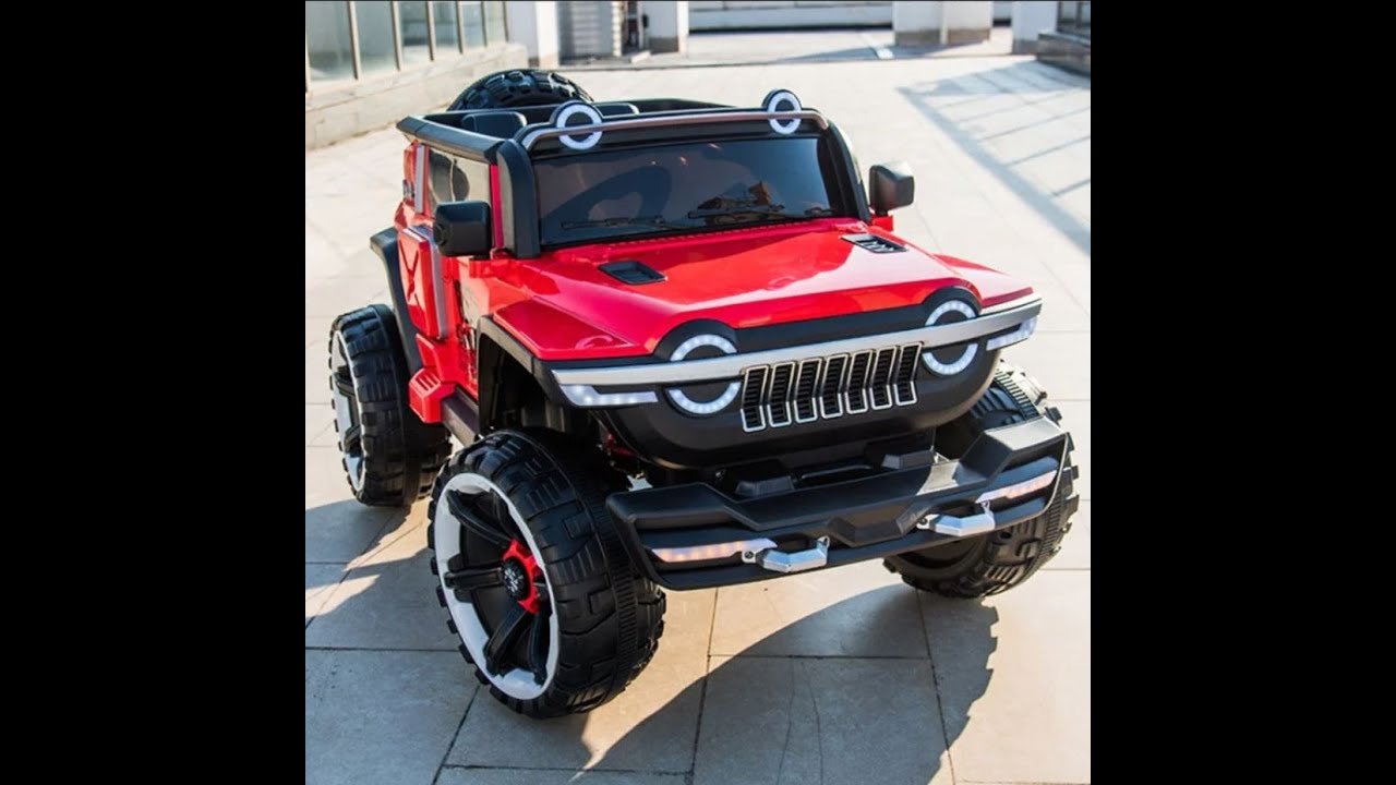 SMALL BOY TOYS BIG JEEP BATTERY OPERATED RIDE ON JEEP (1-12 Yrs Kids ...