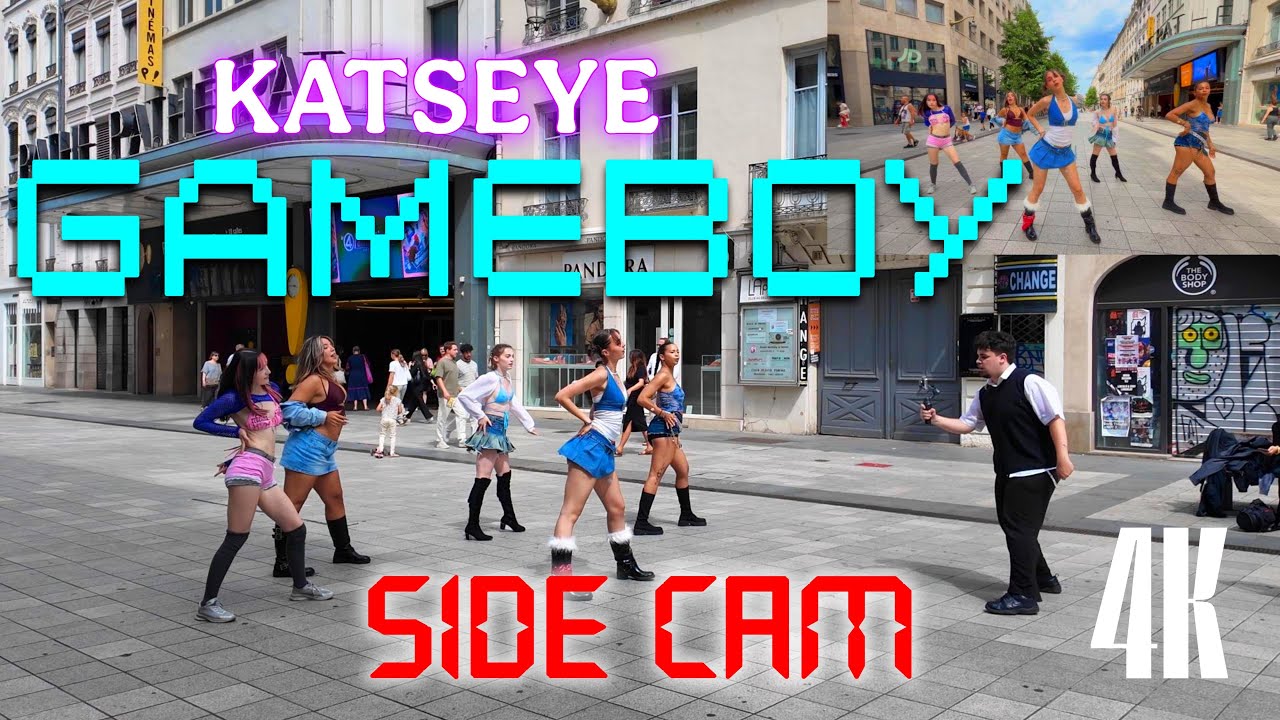 [SIDE CAM | KPOP IN PUBLIC] KATSEYE (캣츠아이) - 'GAMEBOY' (Dance Cover by Gravity Crew from FRANCE ...