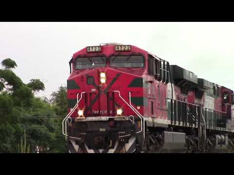 FSRR 4722 ES44AC // Tren Químico con Horn Show!! - YouTube