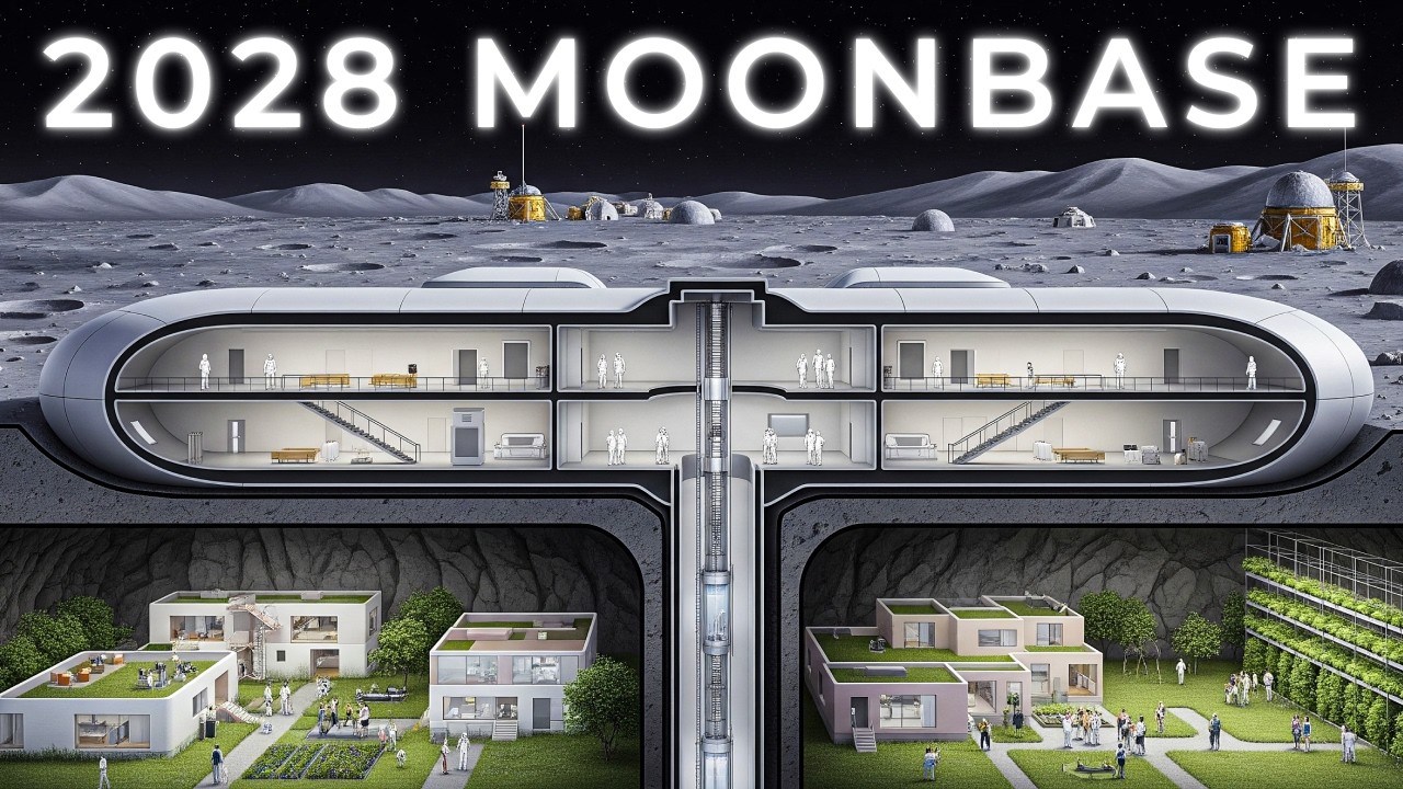 Elon Musk Suddenly Revealed SpaceX’s Moon Base Alpha — The 2028 Plan Is ...