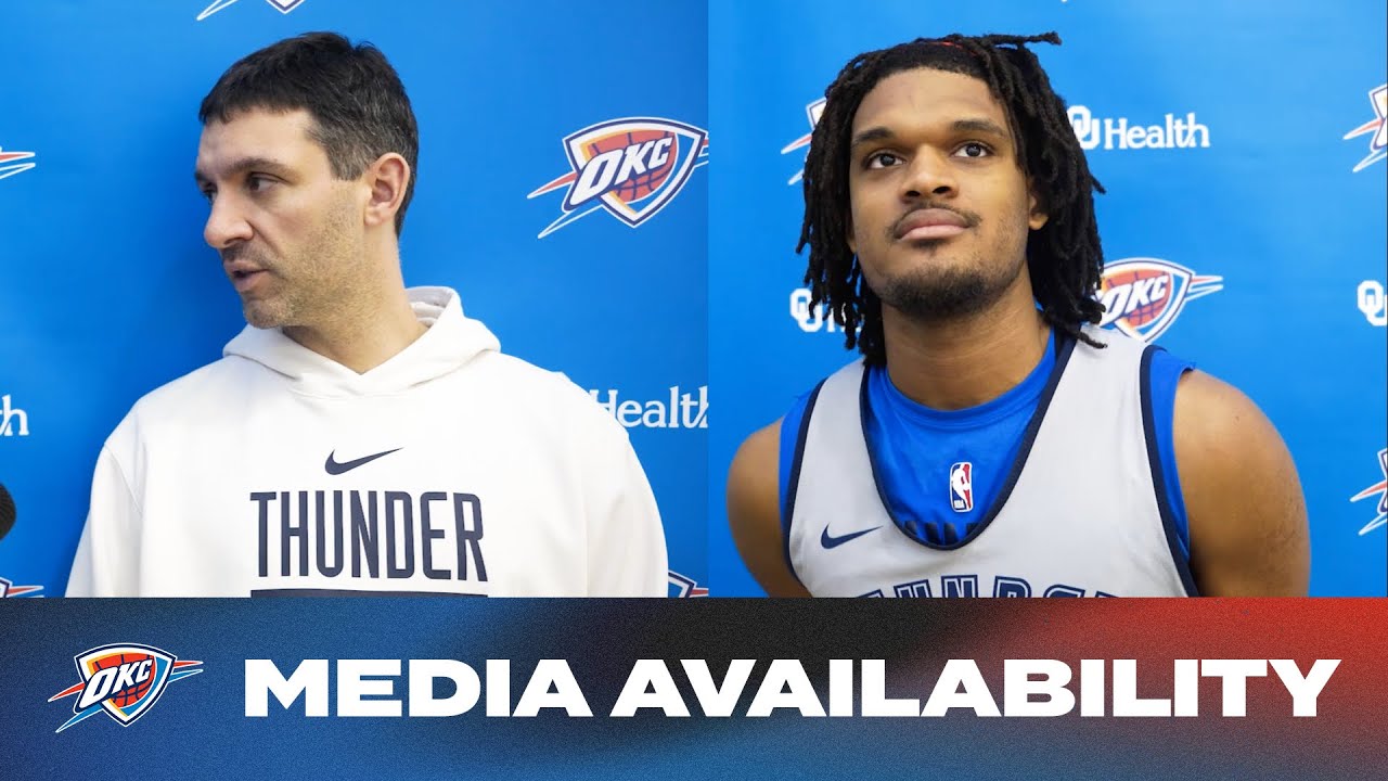 Dillon Jones + Coach Daigneault Practice Media Availability | November ...