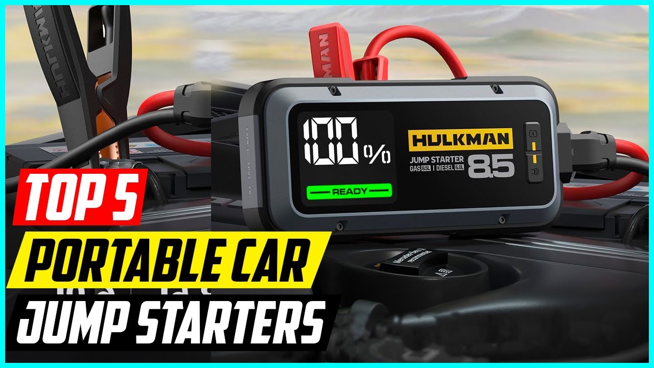 5 Best Portable Car Jump Starters for 2024 - YouTube