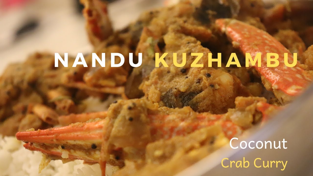 Nandu Kuzhambu | நண்டு குழம்பு | Crab Curry | Nandu Gravy | Urban ...