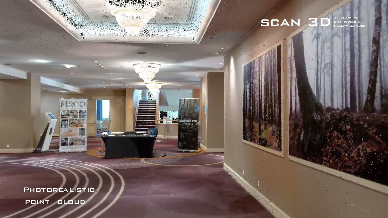 3D scanning by Navvis VLX - photorealistic point cloud - YouTube