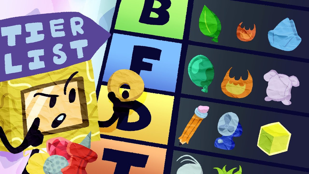 Ranking EVERY BFDI Character! - YouTube