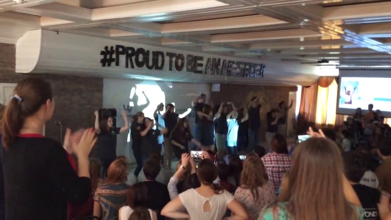 AIESEC Dance Russia Heroes MC 14-15 Roll Call - YouTube