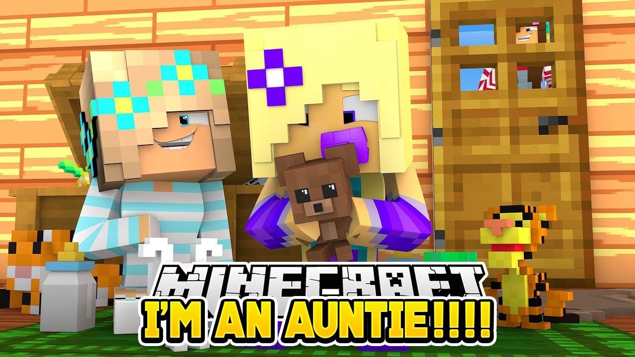 IM AN AUNTIE!!! w/LITTLE ALLY - BABY ANGEL MINECRAFT ROLEPLAY - YouTube