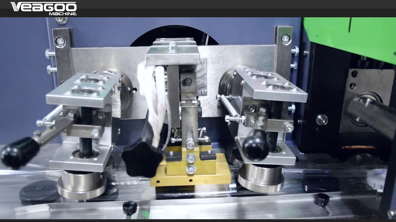 VT-110X 卷尺小 ，Veagoo Factory outlet small tapeline packing machine - YouTube