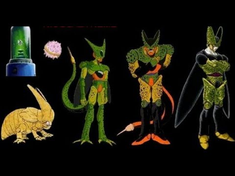 Todas las Transformaciones de Cell en Dragon Ball Z | De Larva a ...
