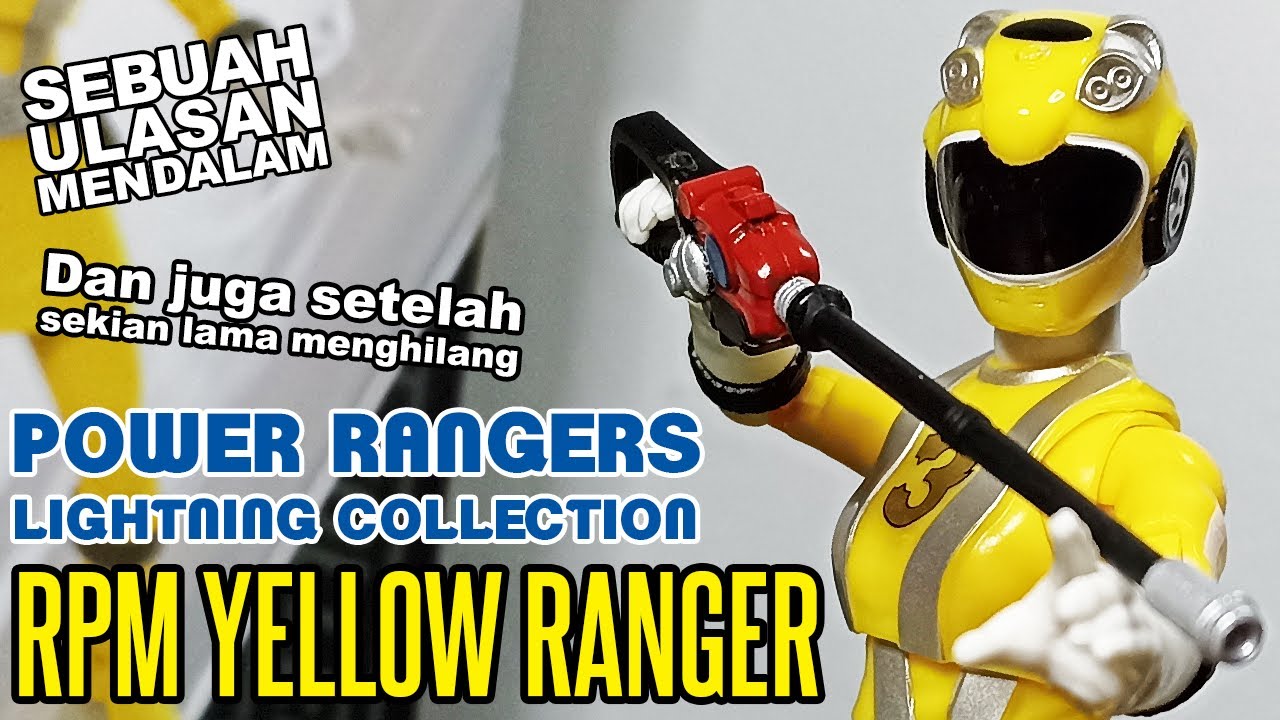Power Rangers Lightning Collection RPM YELLOW RANGER (BertoReviews 034 ...