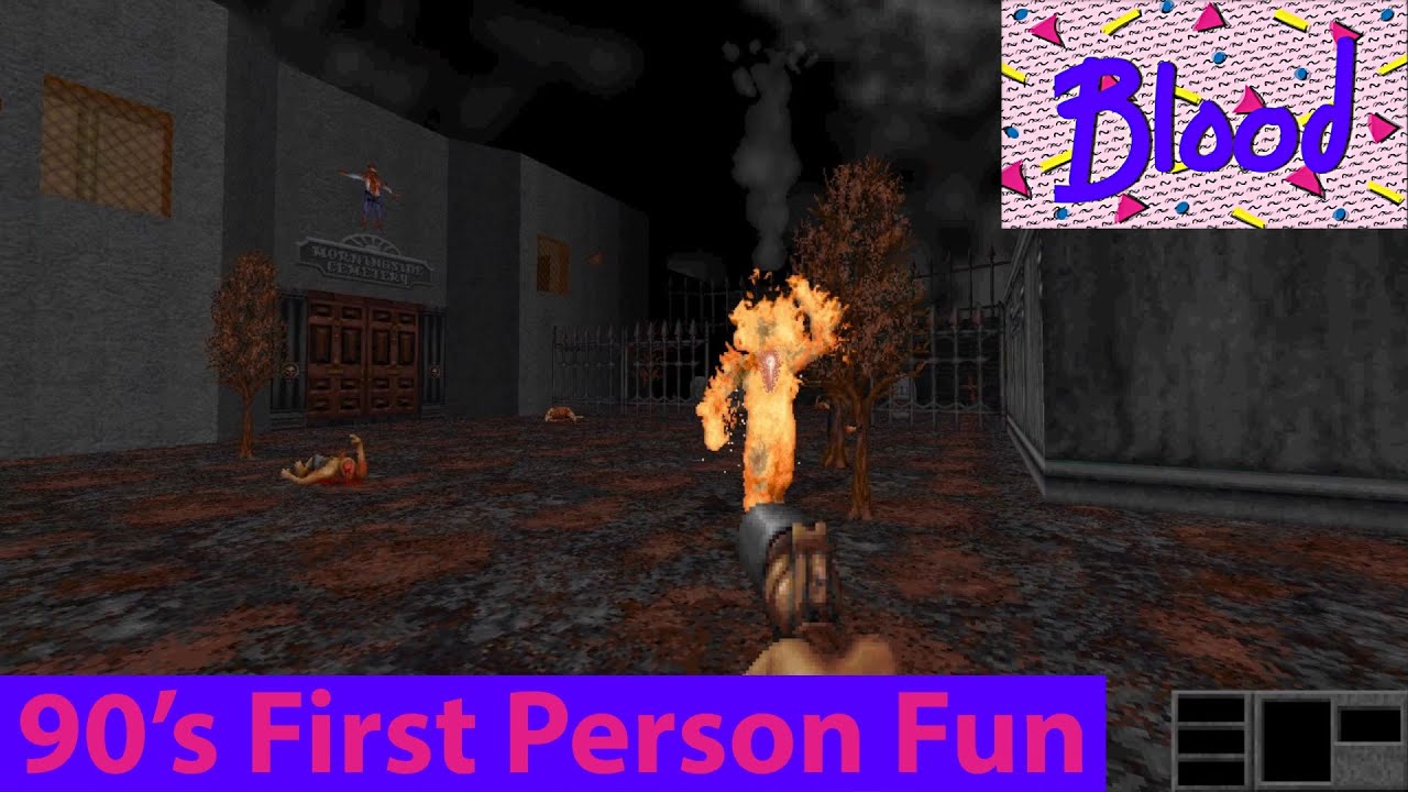 Blood - First Person Fun Time - 90's First Person Shooters - YouTube