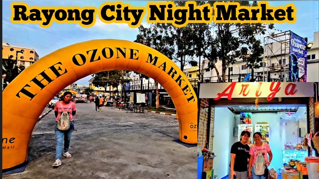 Ozone Night Market: Explore Disney Toys at Ariya Shop in Rayong City! # ...