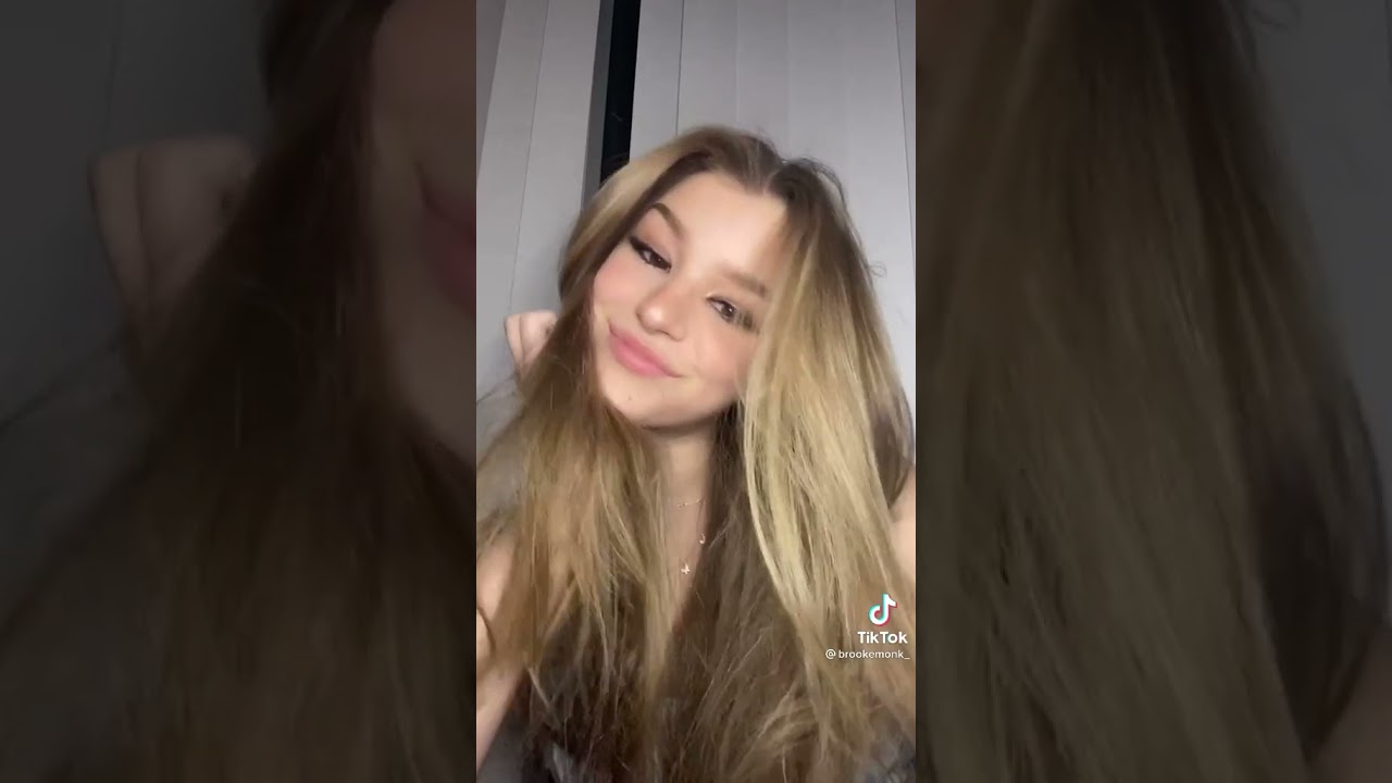 Brooke Monk before and after makeup💅🏻 - YouTube