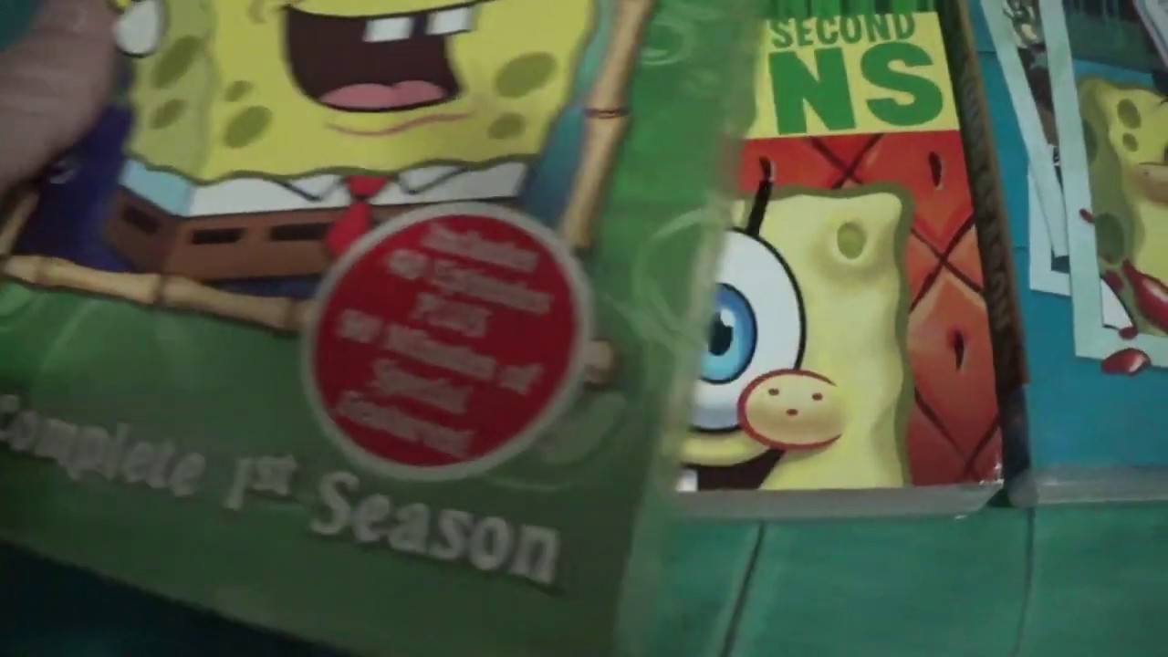 My SpongeBob Squarepants DVD and Blu-Ray Collection | SpongeBob ...