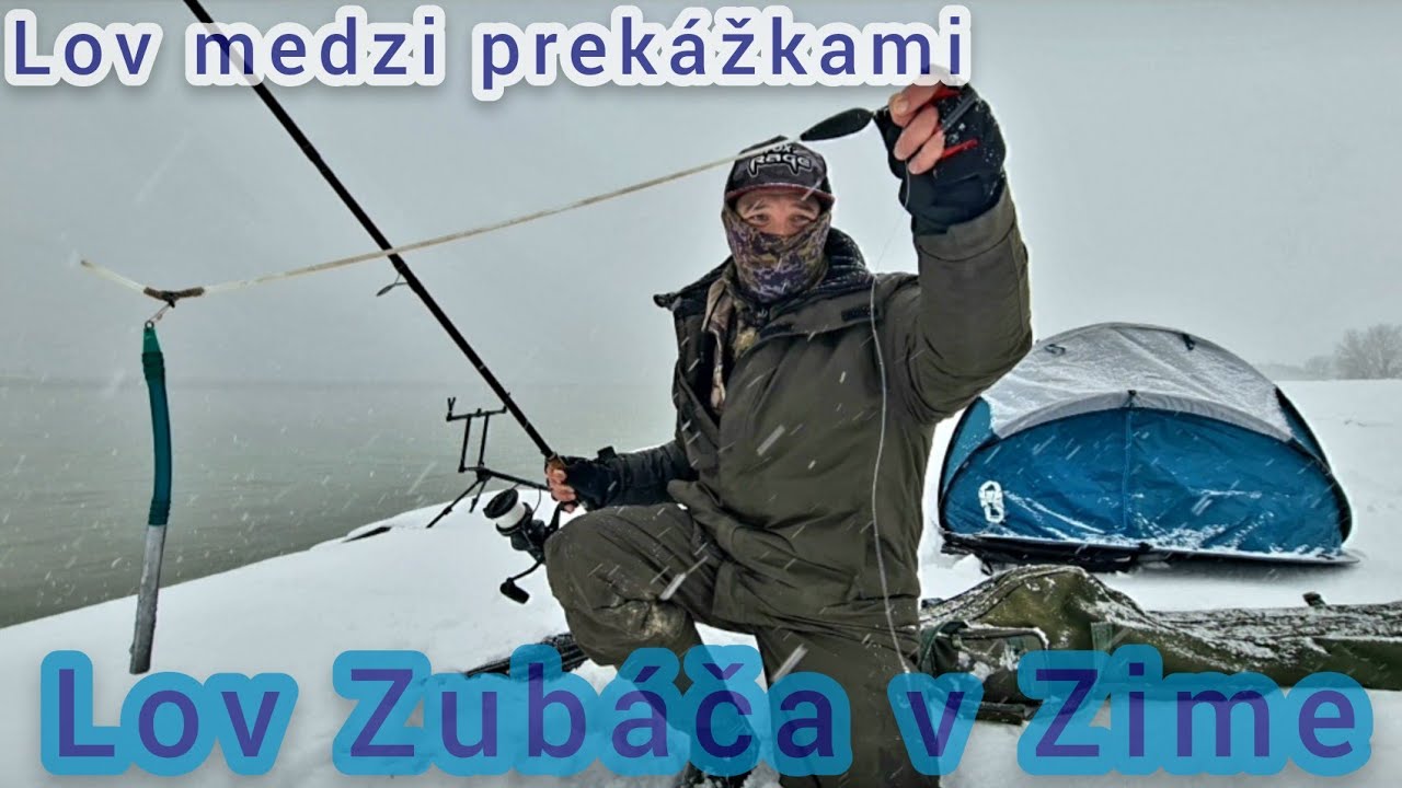 Lov Zubáča v Zime/Lov Candáta na rybku/ Candát na Feeder/ #ZANDER ...