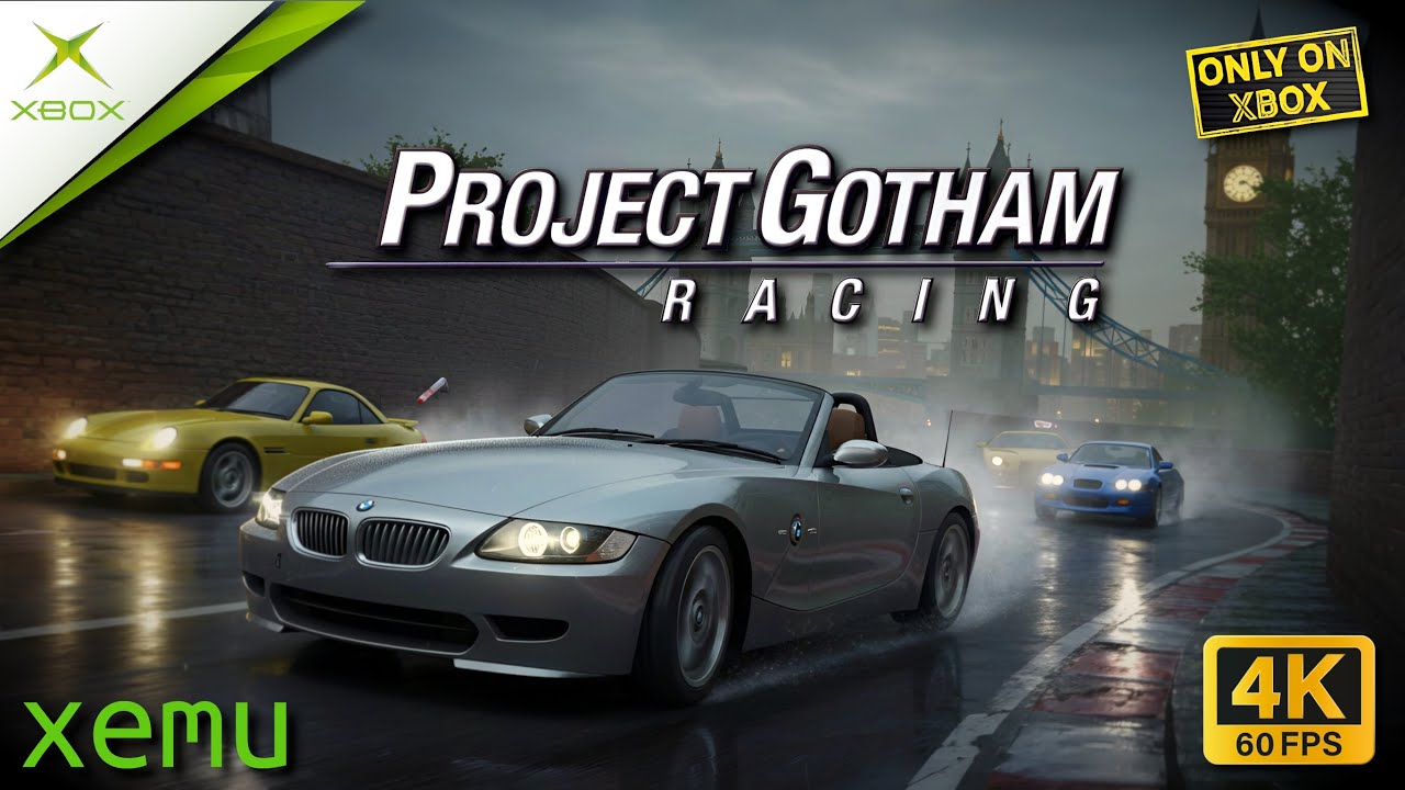 Project Gotham Racing - Xbox - Xemu Emulator Gameplay [4K 60FPS] - YouTube