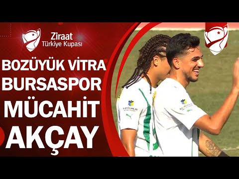 GOL Mücahit Can Akçay Bozüyük Vitraspor 0-1 Bursaspor | Ziraat Türkiye Kupası 1.Tur