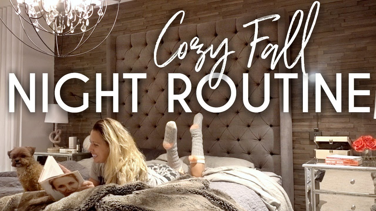 Cozy Fall Night Routine Youtube