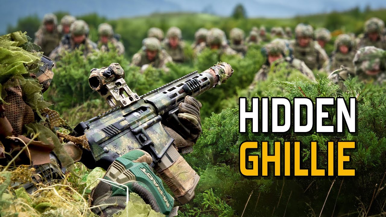Ghillie Snipers Face MASSIVE Team At UK’s Biggest Airsoft Game - YouTube