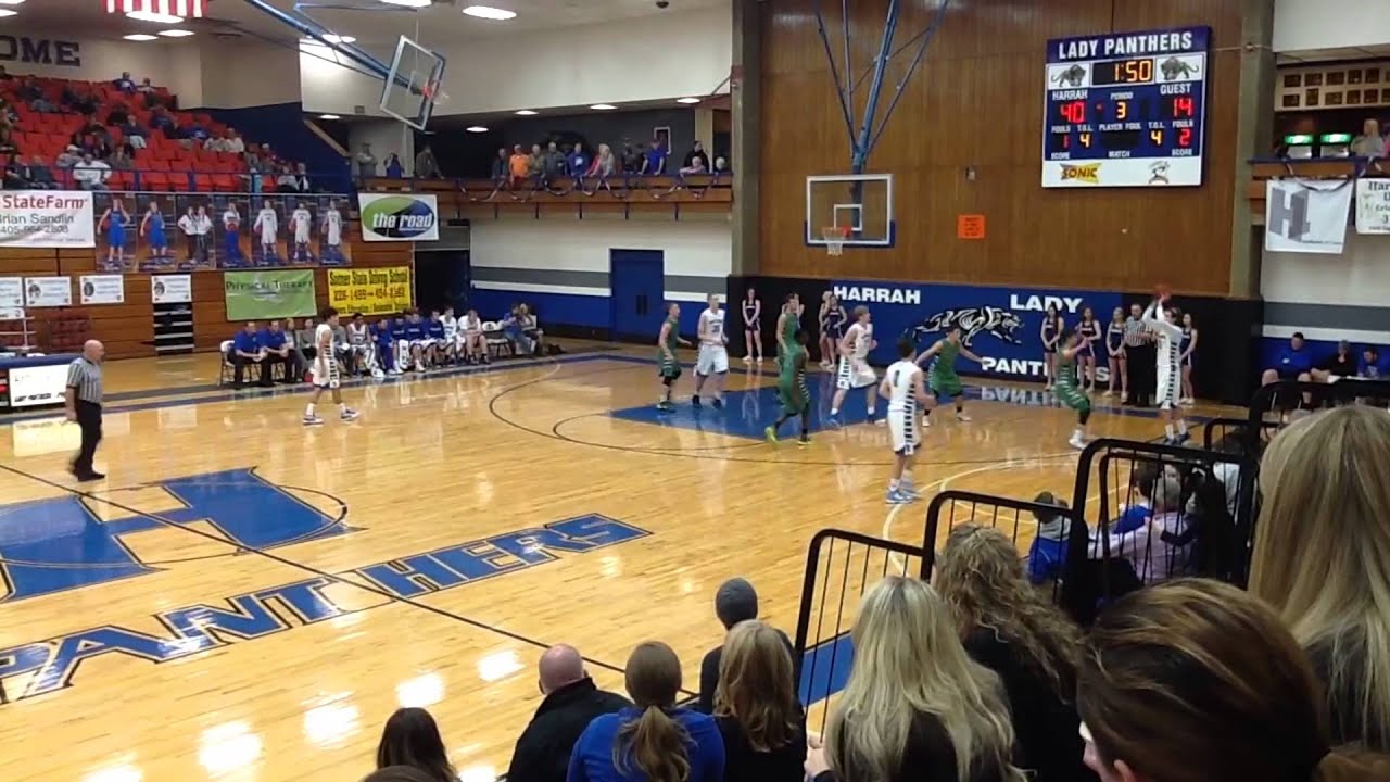 Garrett Pearson Harrah High School 2014-15 Basketball Highlights - YouTube