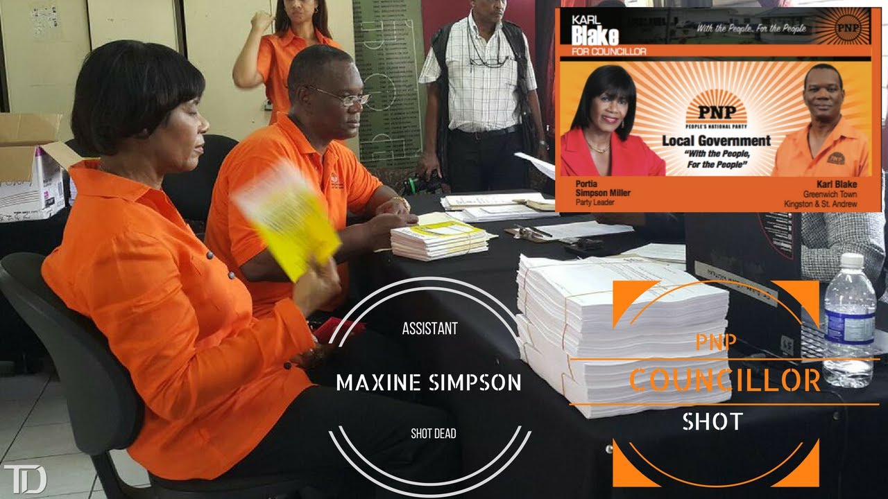 PNP Councillor "Karl Blake" SHOT in South West St Andrew, His Assistant ...