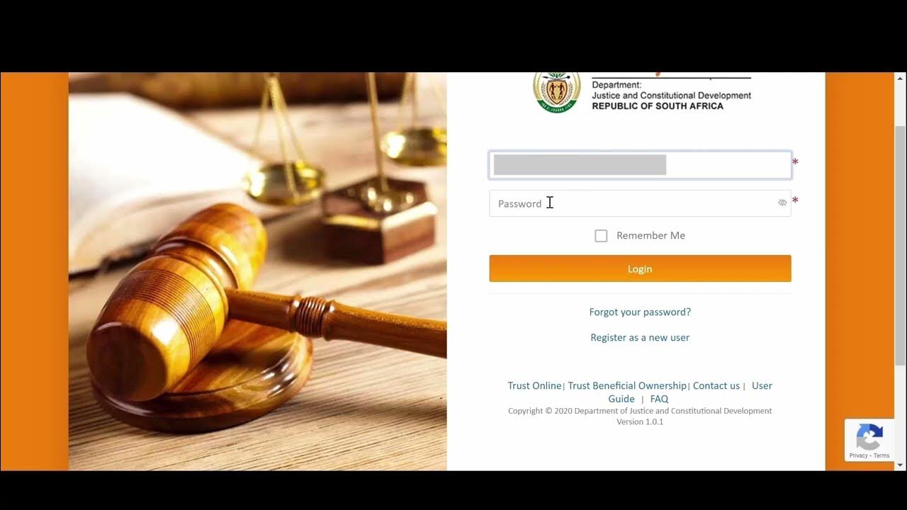2 DOJ Online Profile Creation - Service Provider and Entity - YouTube