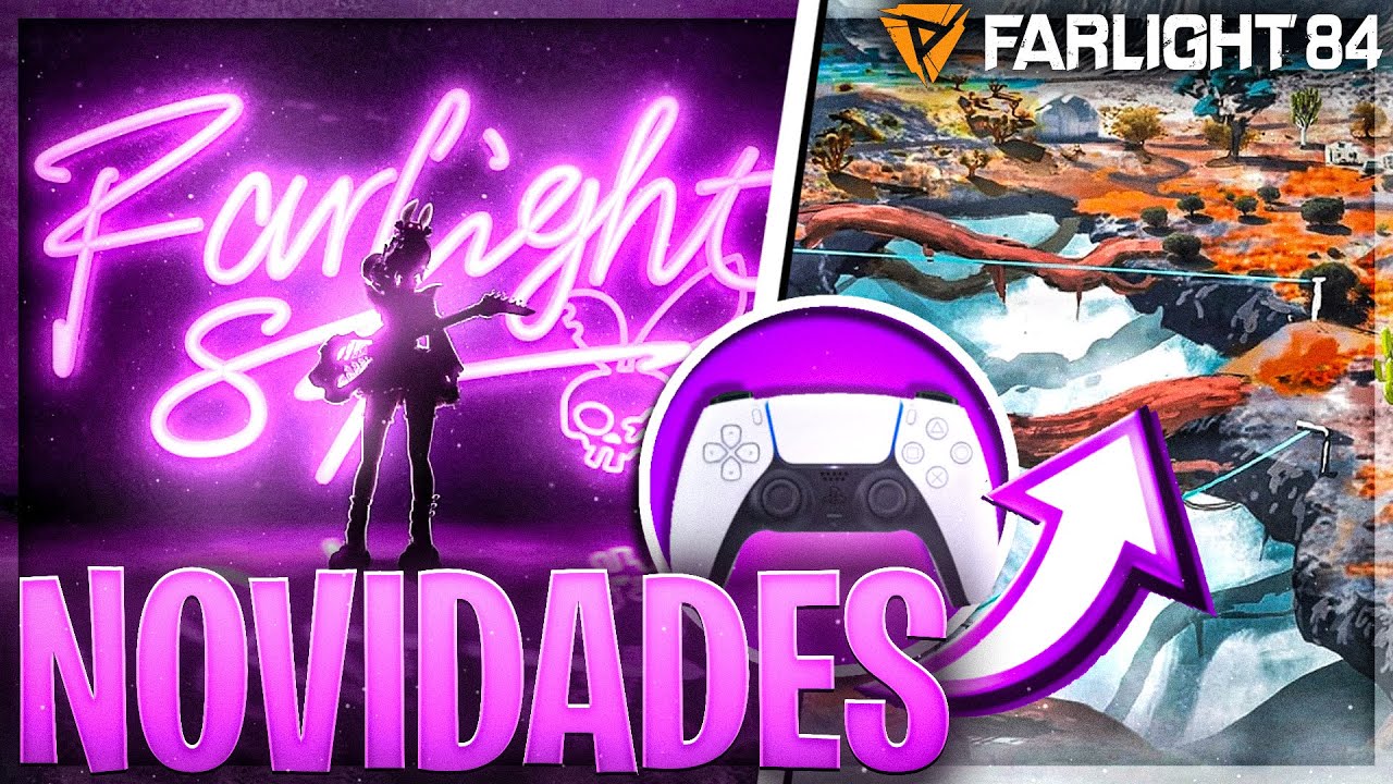 *HYPE!* NOVO MAPA, NOVO PERSONAGEM COM PARCERIA, FARLIGHT 84 NOS ...