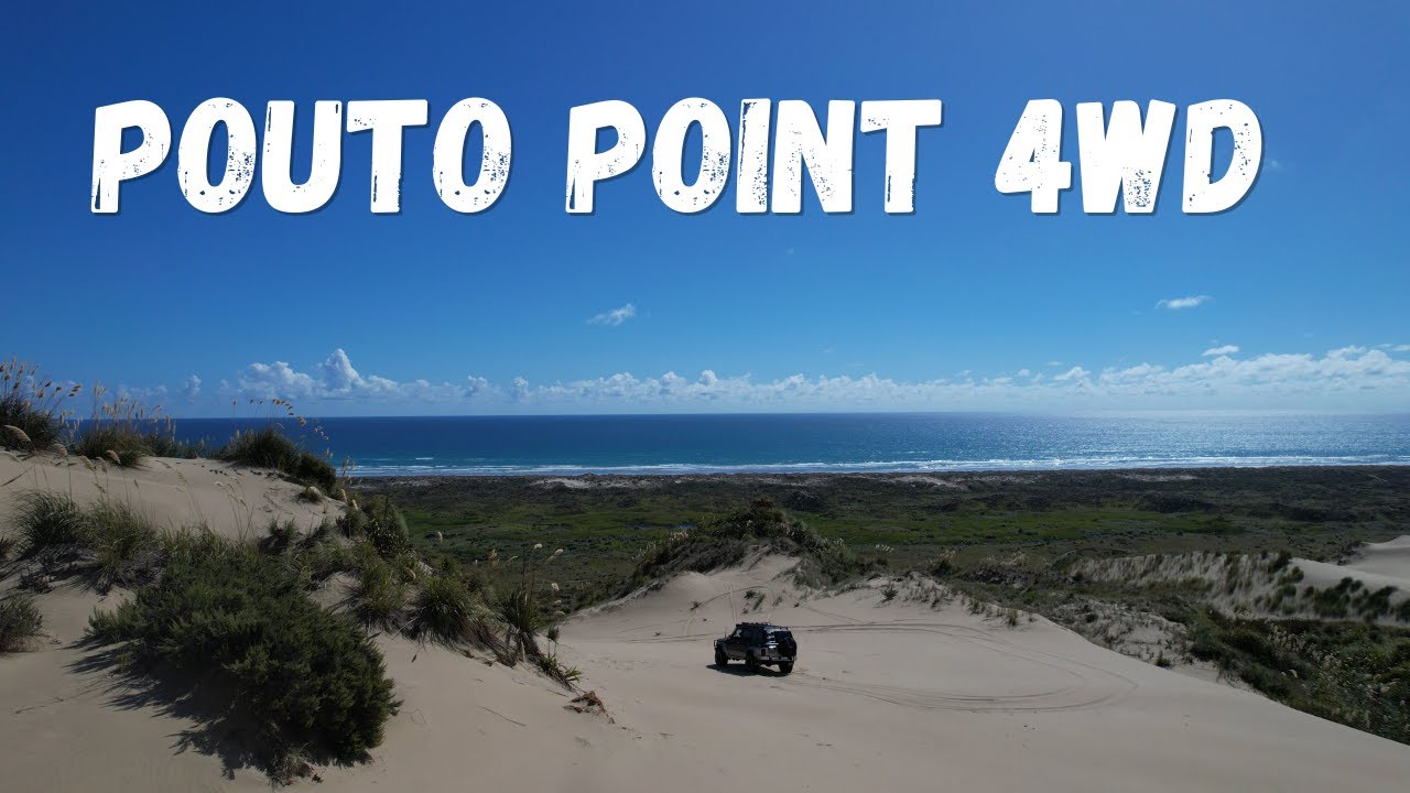 Pouto Point & Lighthouse 4wd NZ - YouTube