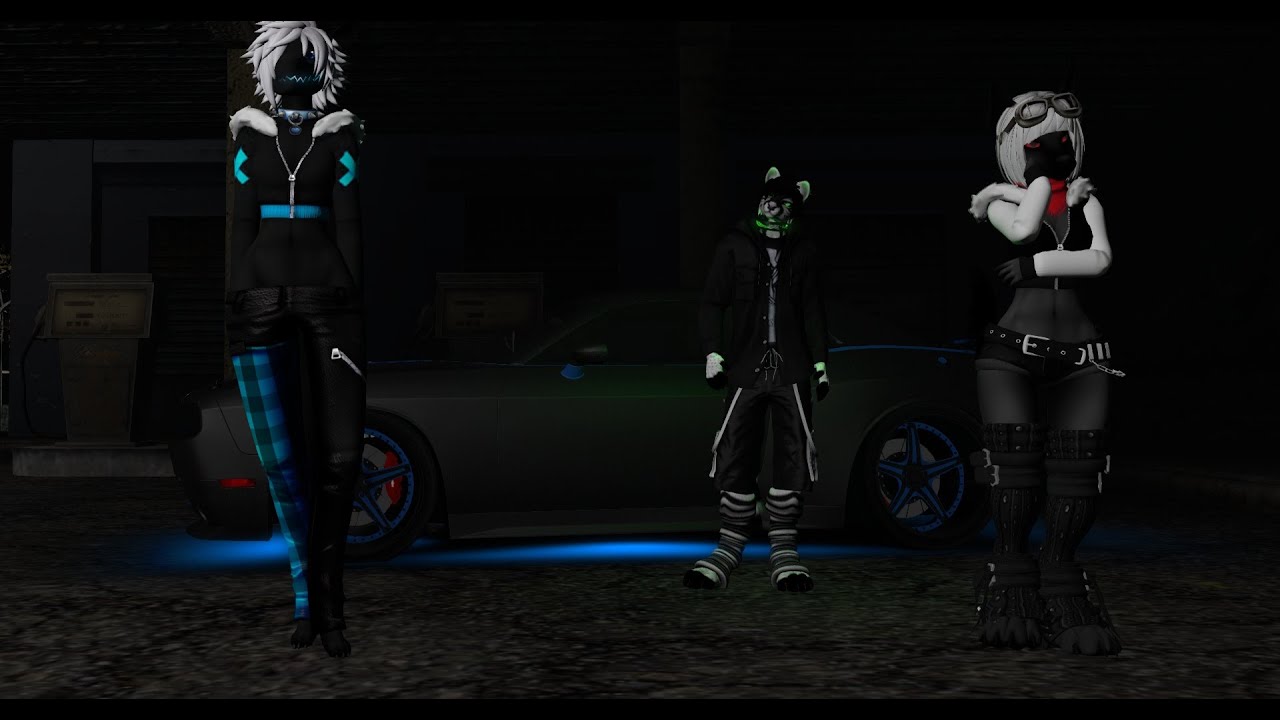 Second Life - Furry [Dance] [Night] - YouTube