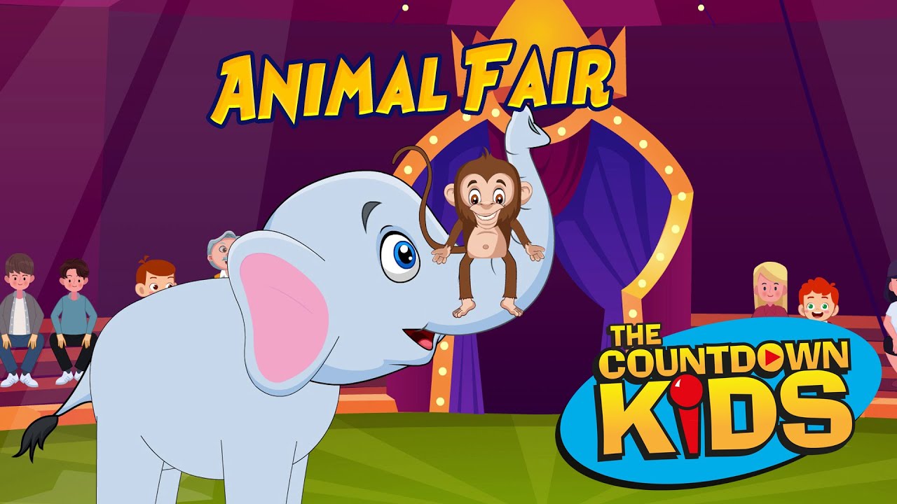 Animal Fair - The Countdown Kids | Kids Songs & Nursery Rhymes | Lyrics ...