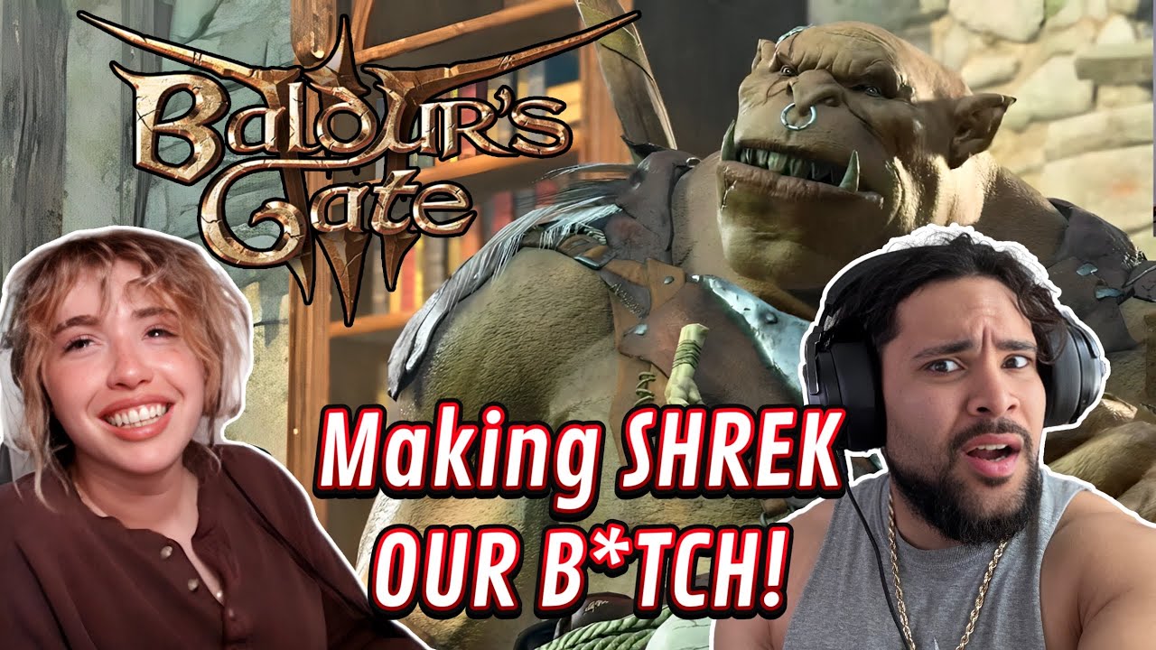 MAKING SHREK OUR B*TCH - DND Noobs Play Baldur's Gate 3 - YouTube