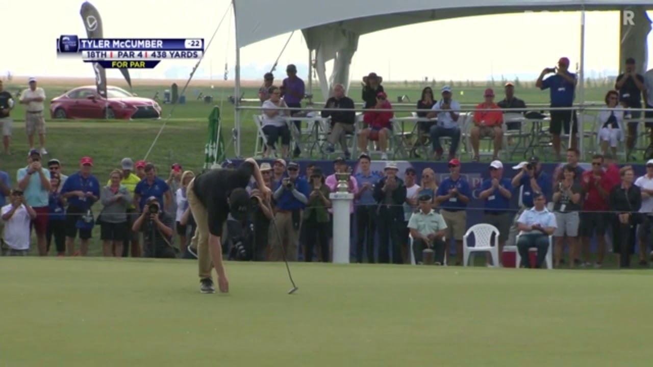 Tyler McCumber leading the field on the Mackenzie Tour | Golf Talk ...