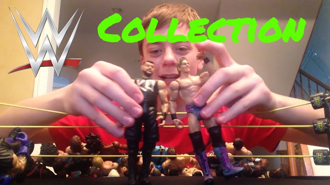 WWE action figure collection 2017 - YouTube