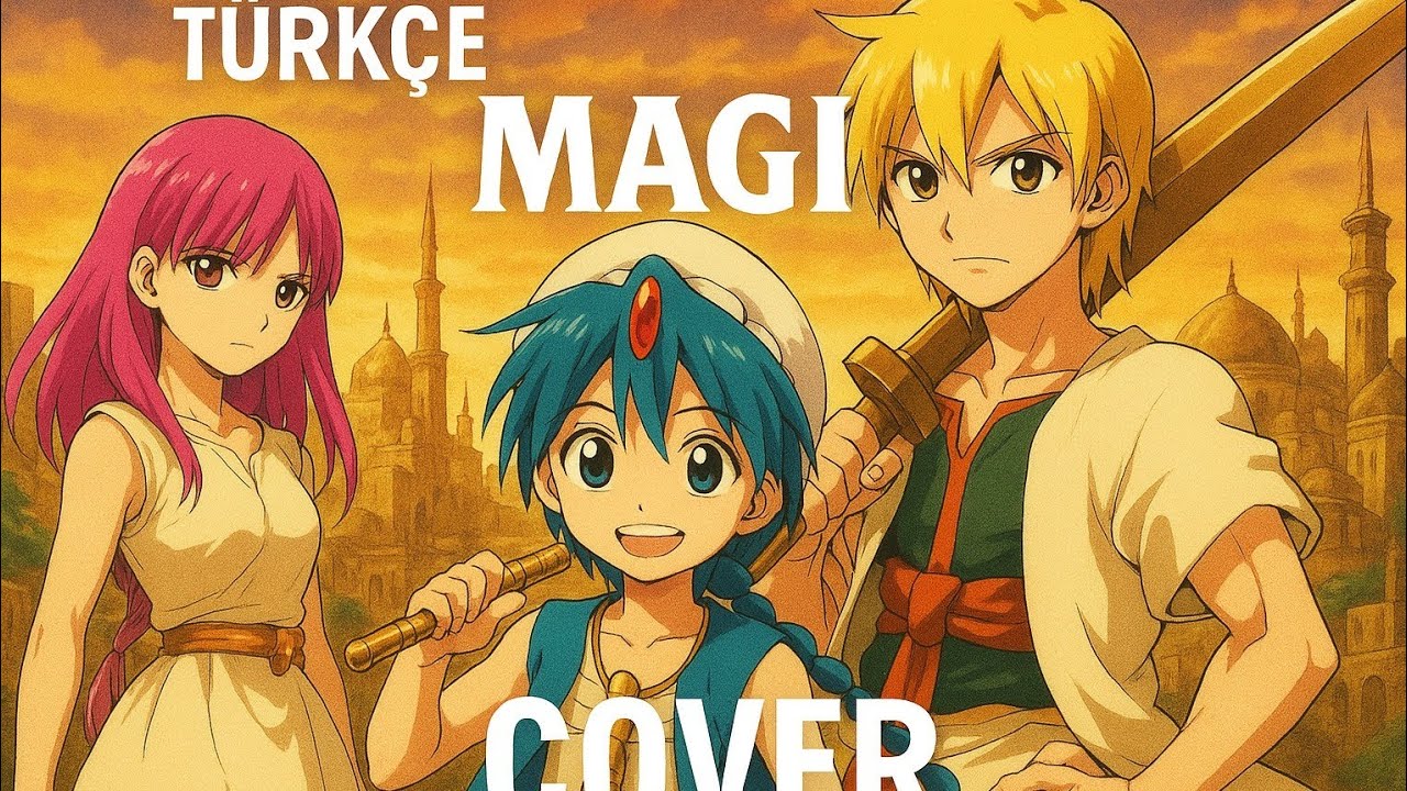 Magi: The Labyrinth of Magic Türkçe Cover Made AI #cover #türkçe #anime ...