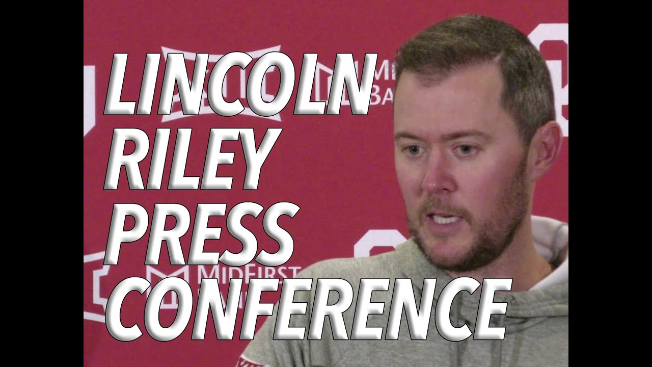Lincoln Riley Press Conference - YouTube