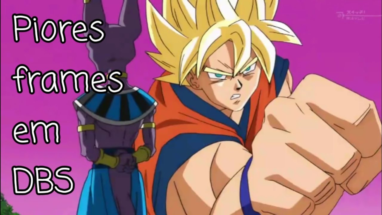 Piores FRAMES de Dragon Ball Super - YouTube