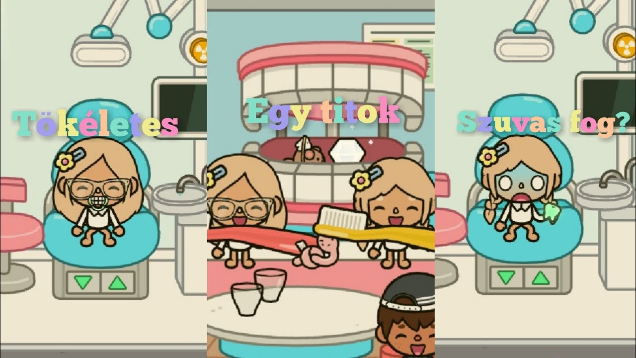 Toca boca a kalandos család 1.évad 3.rész A kicsik fogorvosnál,szuvas ...