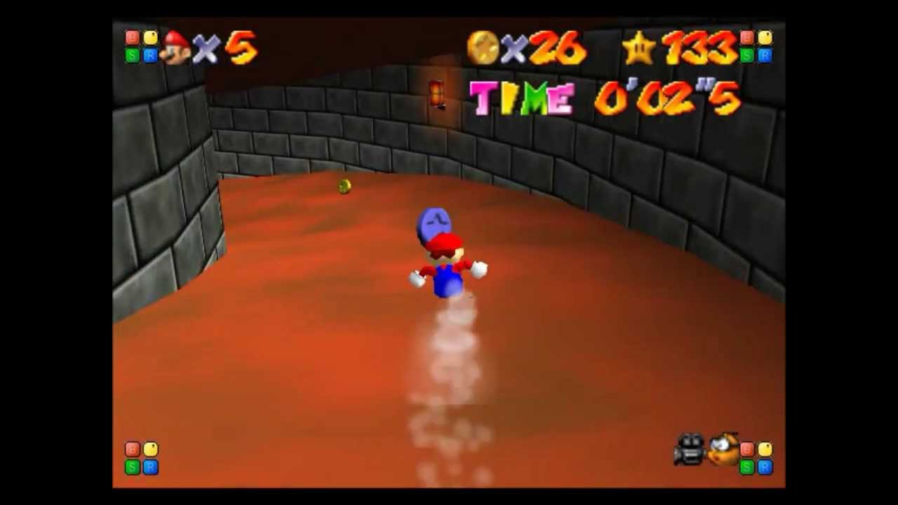 SM64 - The Princess's Secret Slide - 80 Coins - YouTube