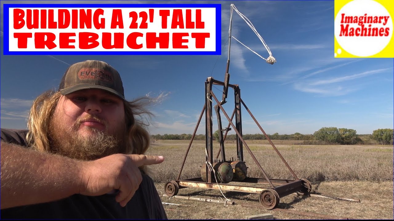 MASSIVE Trebuchet/Catapult BUILD - YouTube
