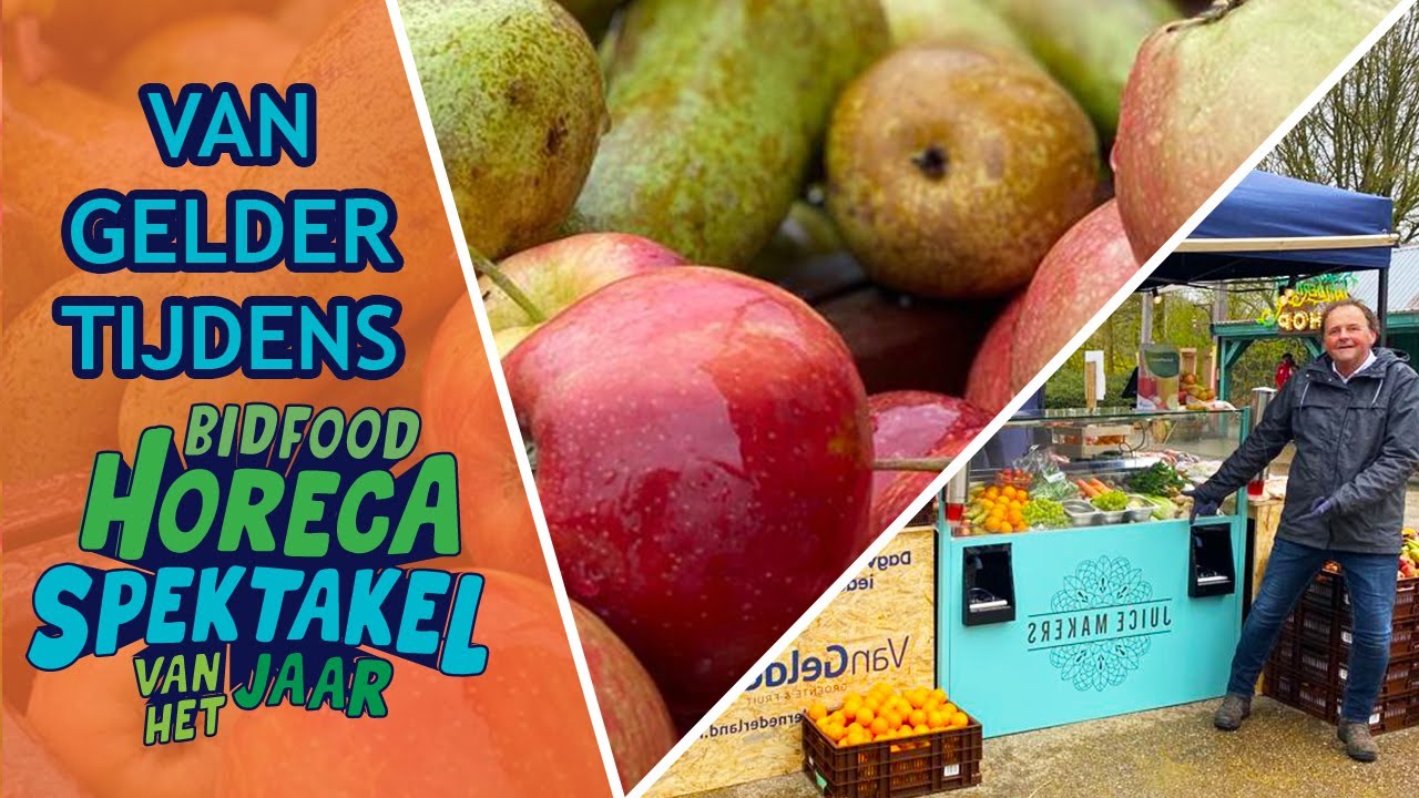Van Gelder tijdens horeca spektakel in Walibi Holland - YouTube