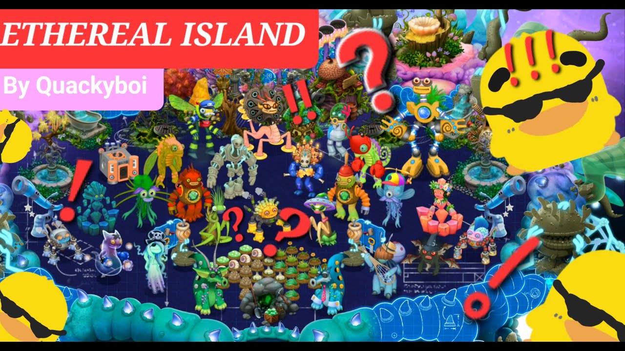 💫ETHEREAL SPACE BOI ISLAND!?!?!💫 - My SInging Monsters Ethereal Island ...