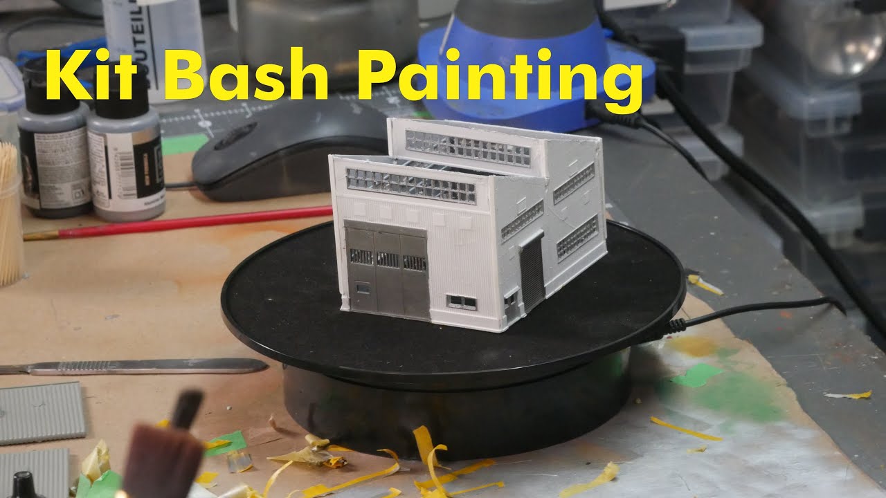 Kit bash Painting - YouTube