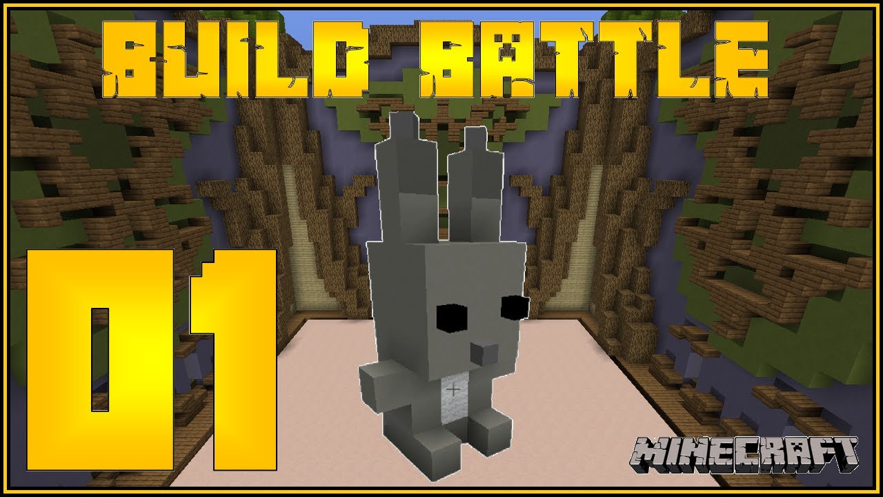 Primeira Vez no Build Battle do HyPixel - Minecraft Build Battle - YouTube