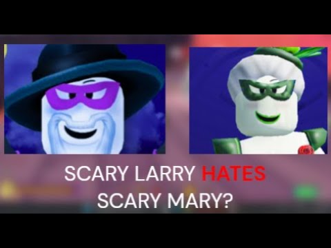 Scary Larry HATES Scary Mary? (Break in 2 ROBLOX Theory) - YouTube