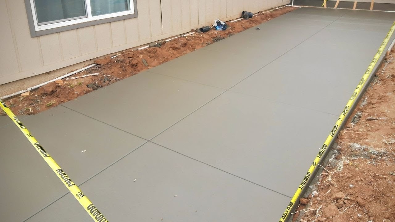Concrete Front Entrance. Demo & Replace. California - YouTube