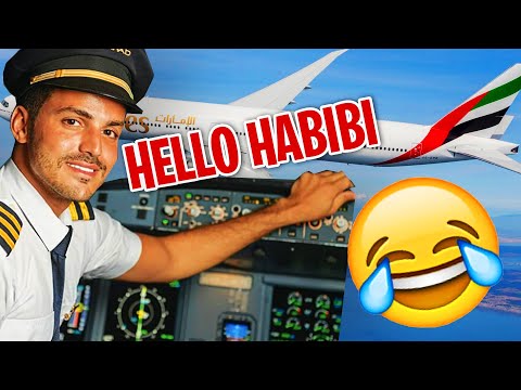FUNNY ARABIC PILOT (CAPTAIN FAYSAL AIRLINES) - YouTube