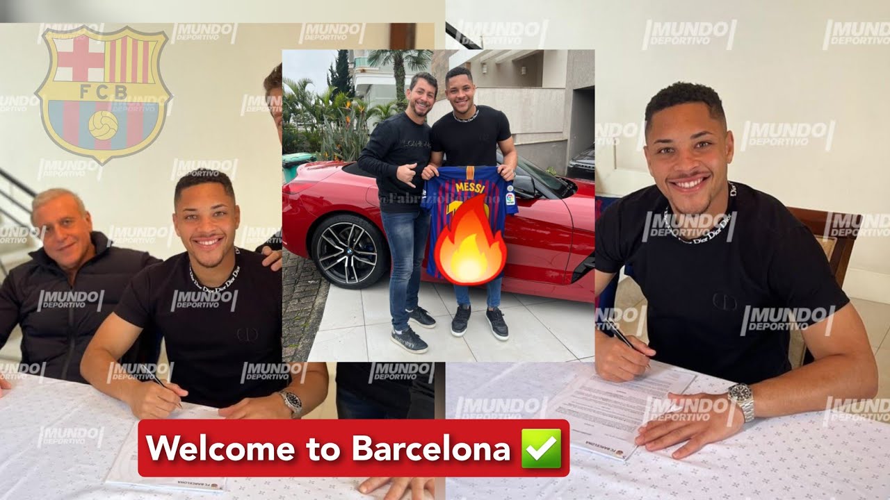 official ️ Barcelona New signings jersey number revealed || Barca ...