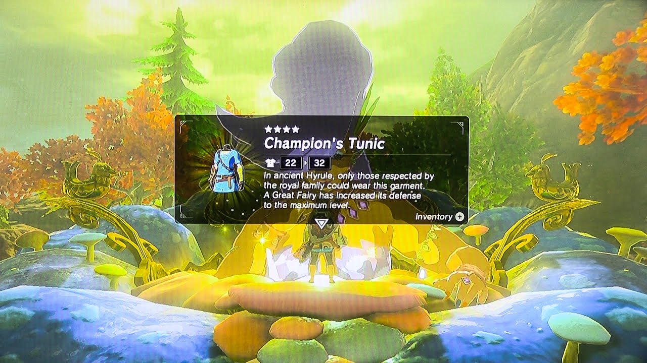 Switch: Link's Champion Tunic Full Upgrade - Shown With Every Great ...